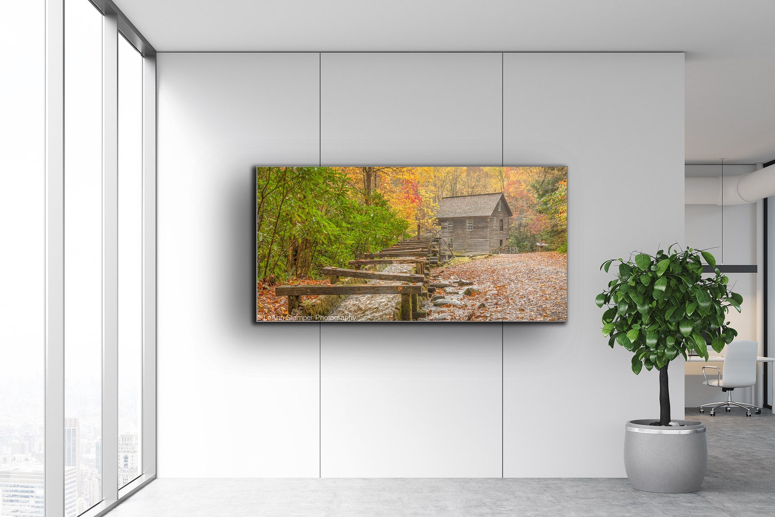 Mingus Mill Great Smoky Mountains National Park Fall Print | Etsy