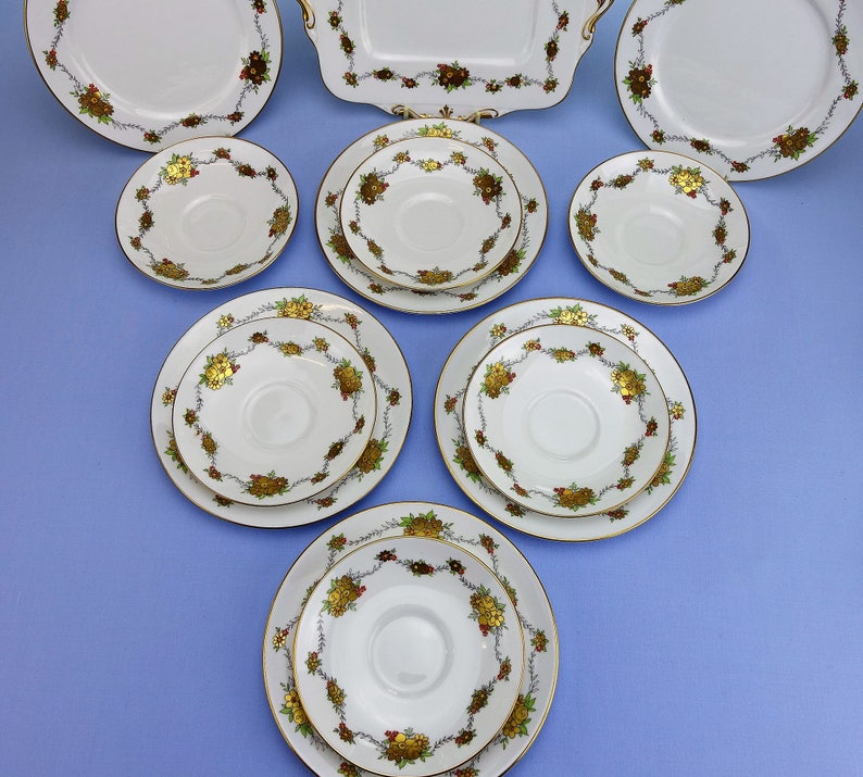 Paragon Bone China English Tea Set - Etsy