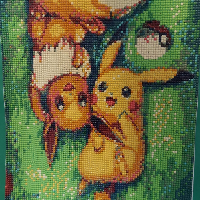 Diamond Painting Pokemons - Etsy