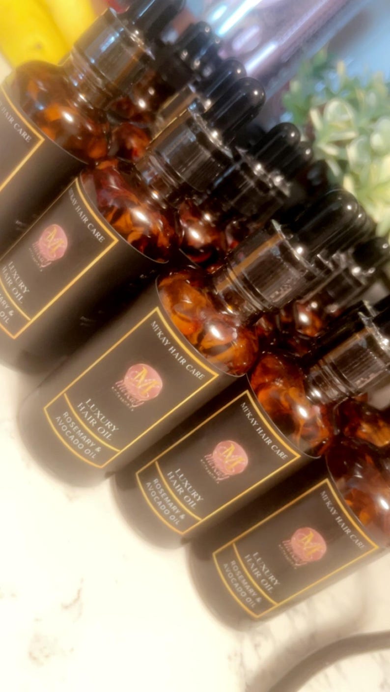 Mi’kay Luxury Hair Growth Oil – Rosemary, Fenugreek, Horsetail & MORE ...