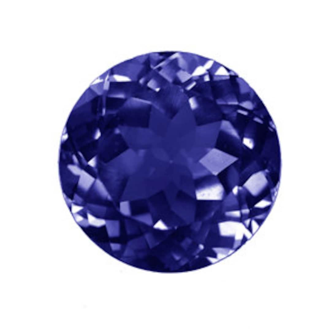 Round Faceted Iolite AAA Grade 1 Pcs., 4 Sizes Available - Etsy