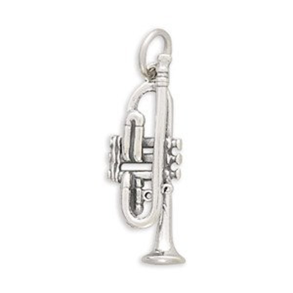 Trumpet Charm - Etsy