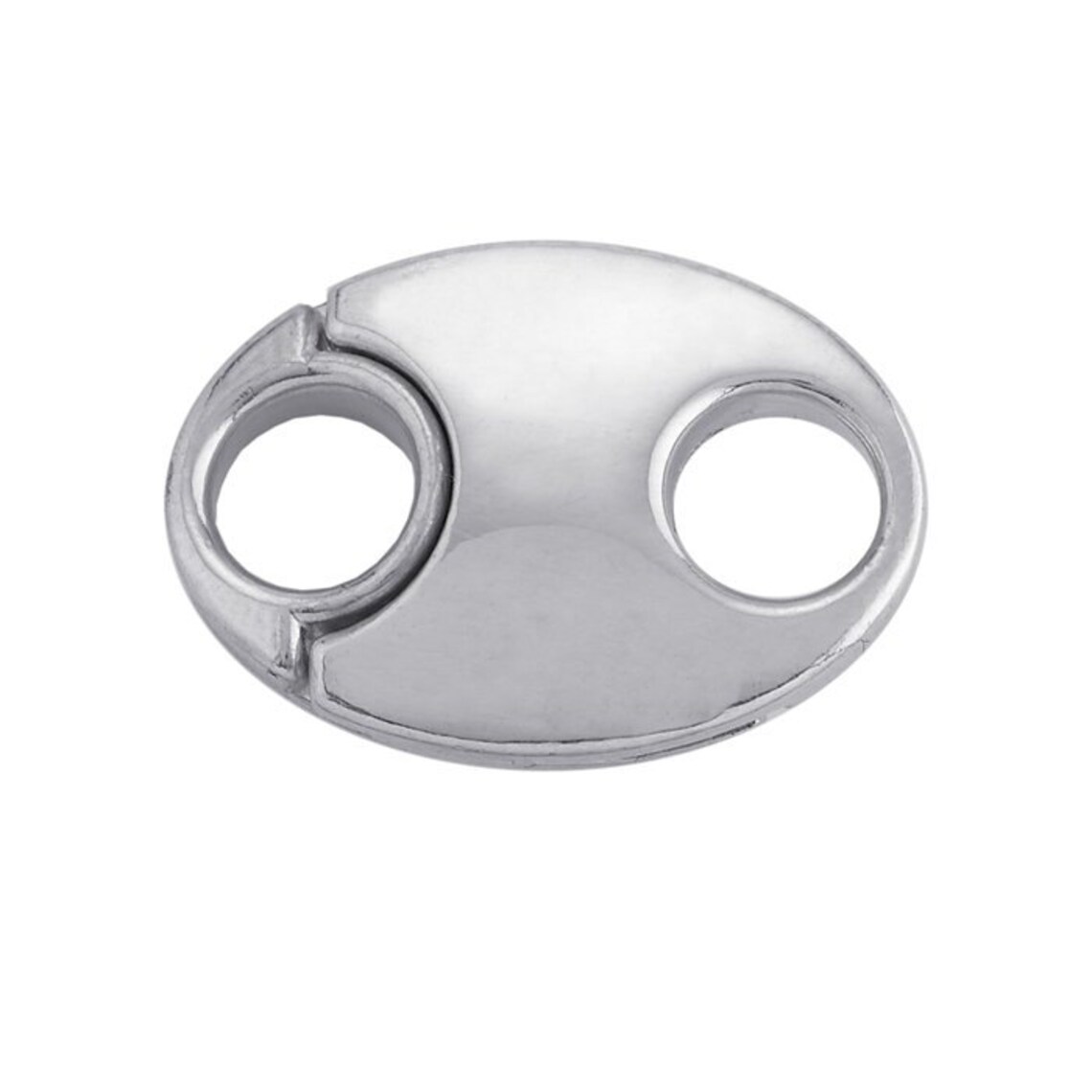 Sterling Silver Anchor Link Magnetic Clasp | Etsy