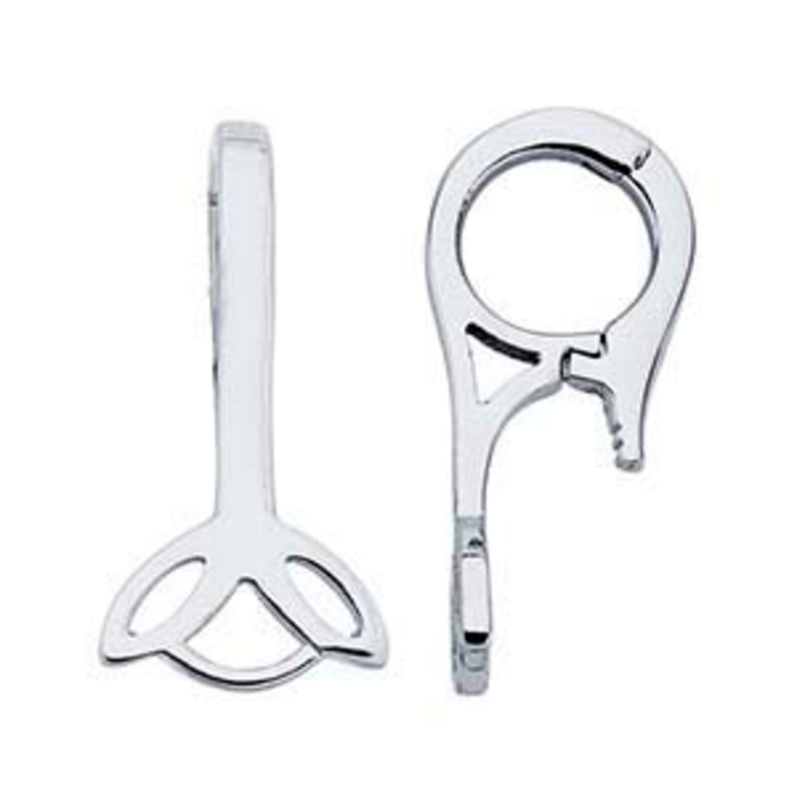 Floral Hinged Necklace Enhancer in Sterling Silver or 14k Gold - Etsy