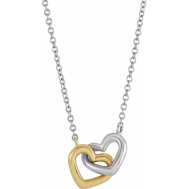 Pandora interlocking hearts necklace store