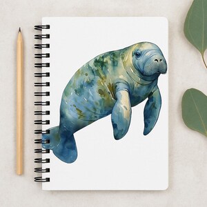 Watercolor Sea Creatures Clipart Bundle: Ocean Animals PNG (digital ...