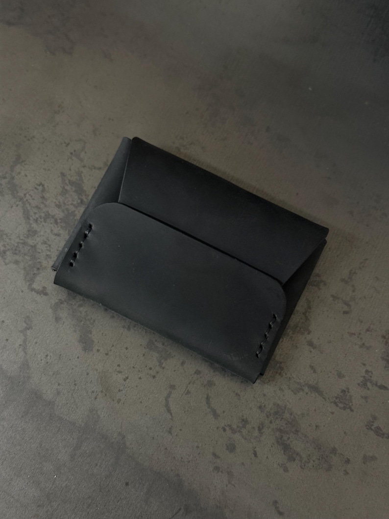 Handmade Full Grain Leather Wallet, Leather Fold Wallet, Handmade ...