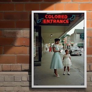 Gordon Parks Wall Art - Segregation Photo Print - Black History Poster ...