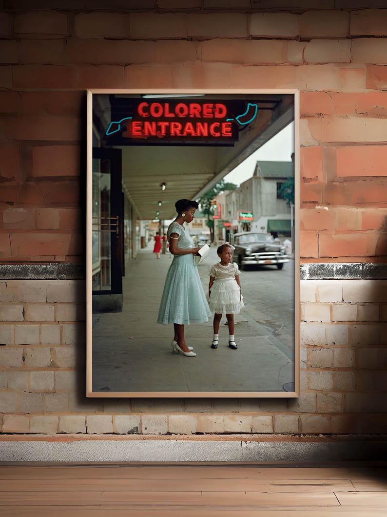 Gordon Parks Wall Art - Segregation Photo Print - Black History Poster ...