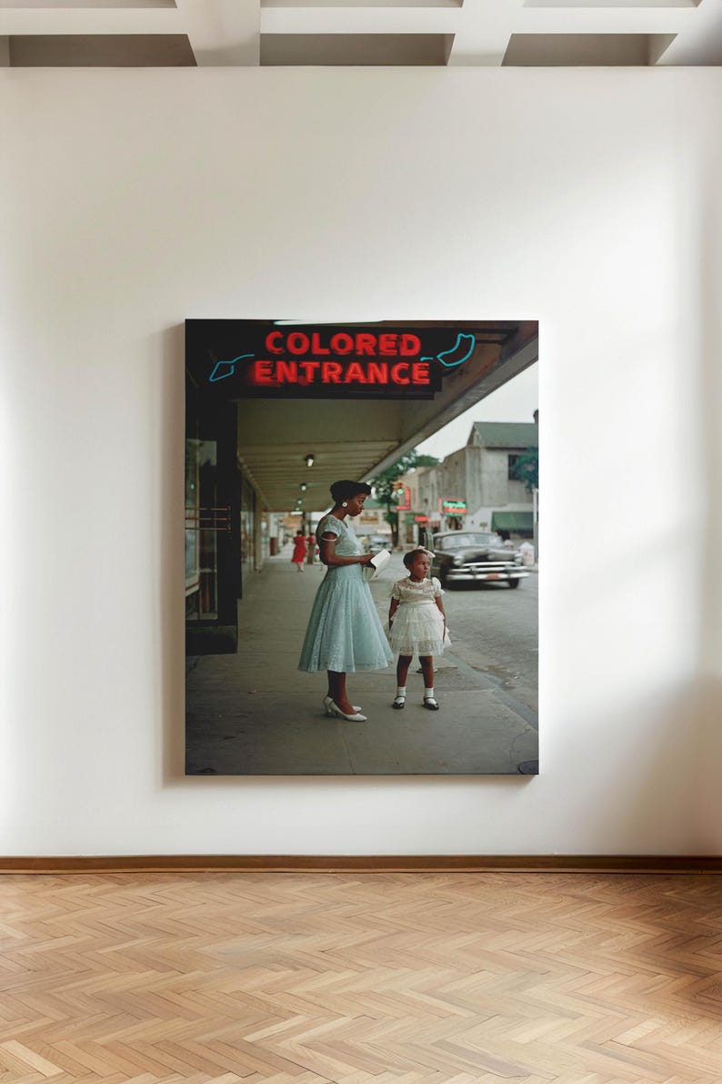 Gordon Parks Wall Art - Segregation Photo Print - Black History Poster ...
