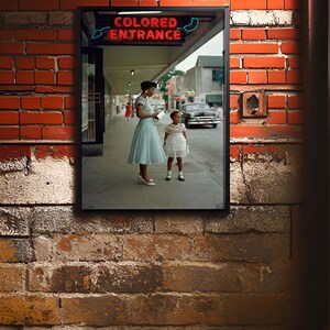 Gordon Parks Wall Art - Segregation Photo Print - Black History Poster ...
