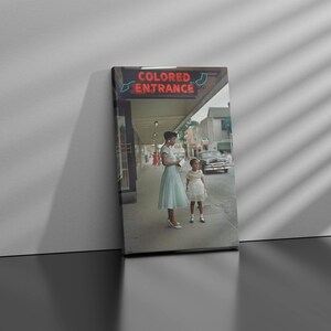 Gordon Parks Wall Art - Segregation Photo Print - Black History Poster ...