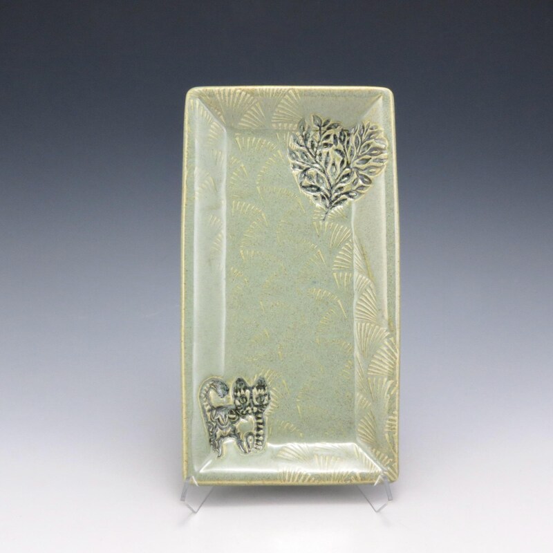 Handmade Pottery Tray - Etsy