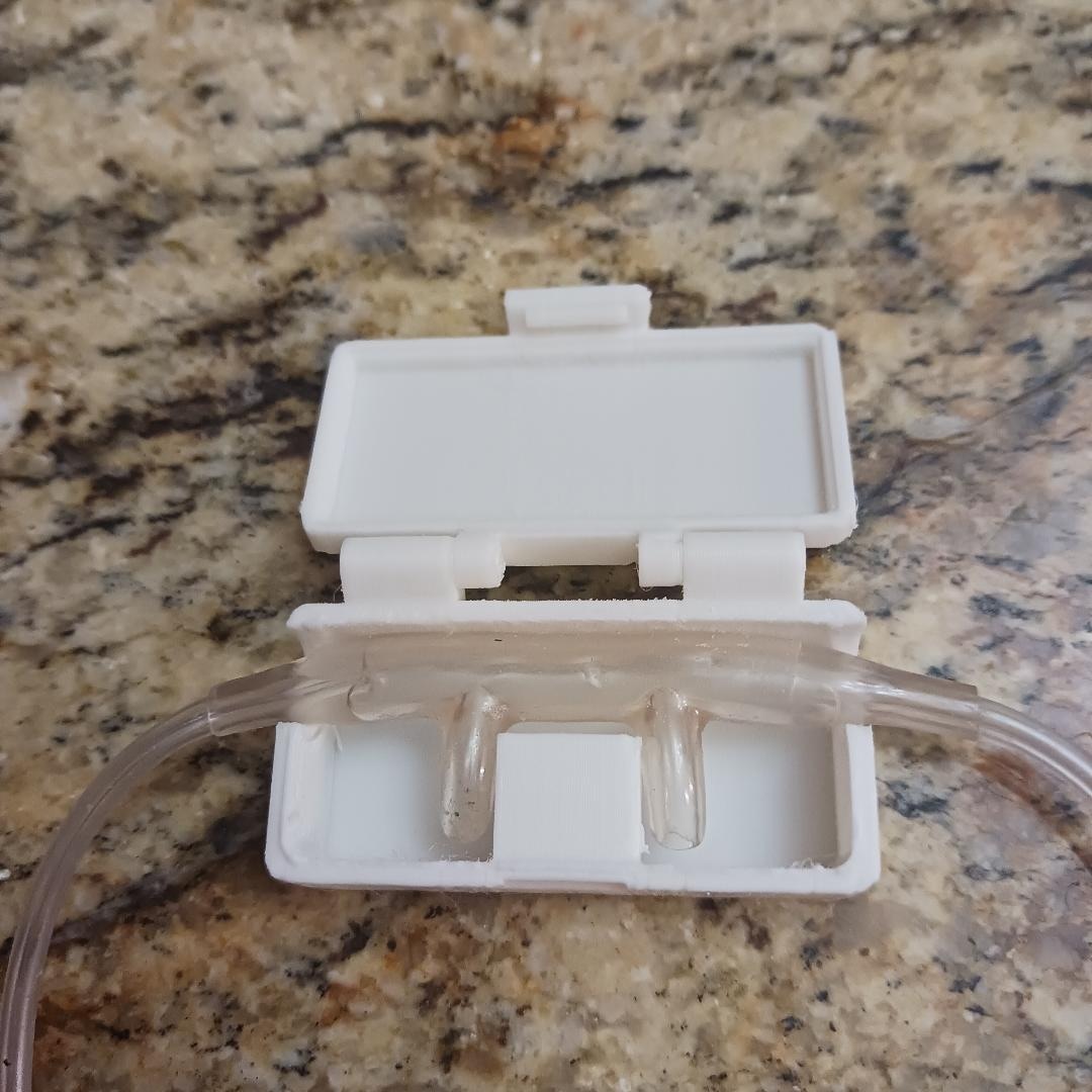 Cannula Cover Case, Nasal Cannula Holder, Keep Prongs Sanitary and ...