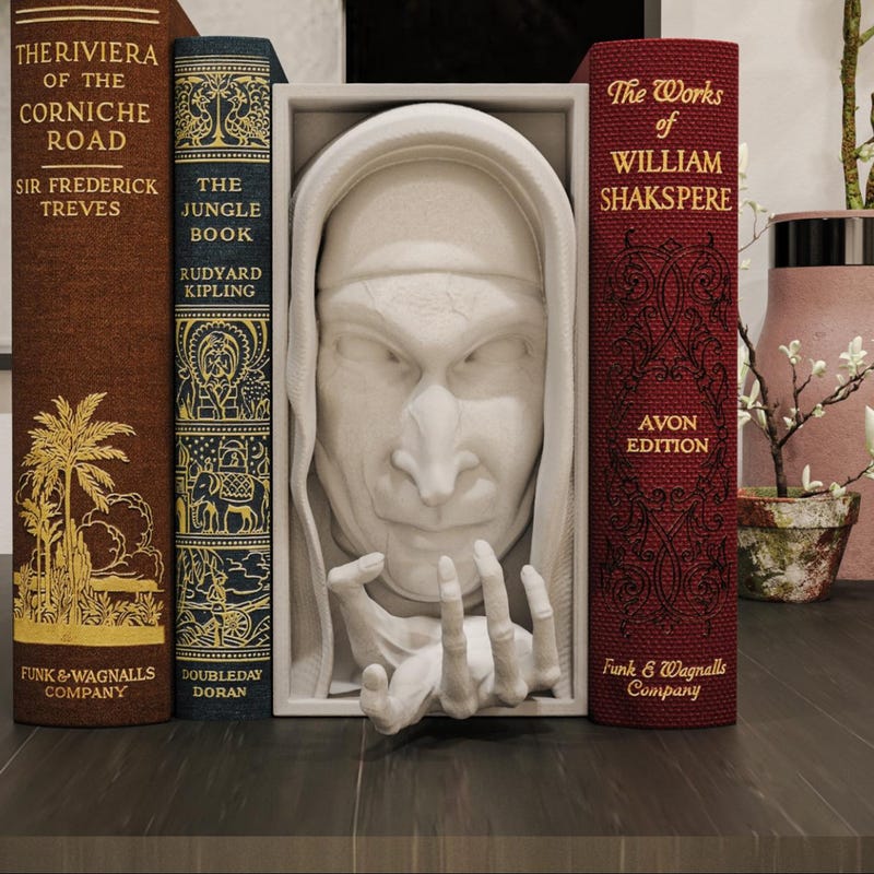 Nun 3d Print Horror - Etsy