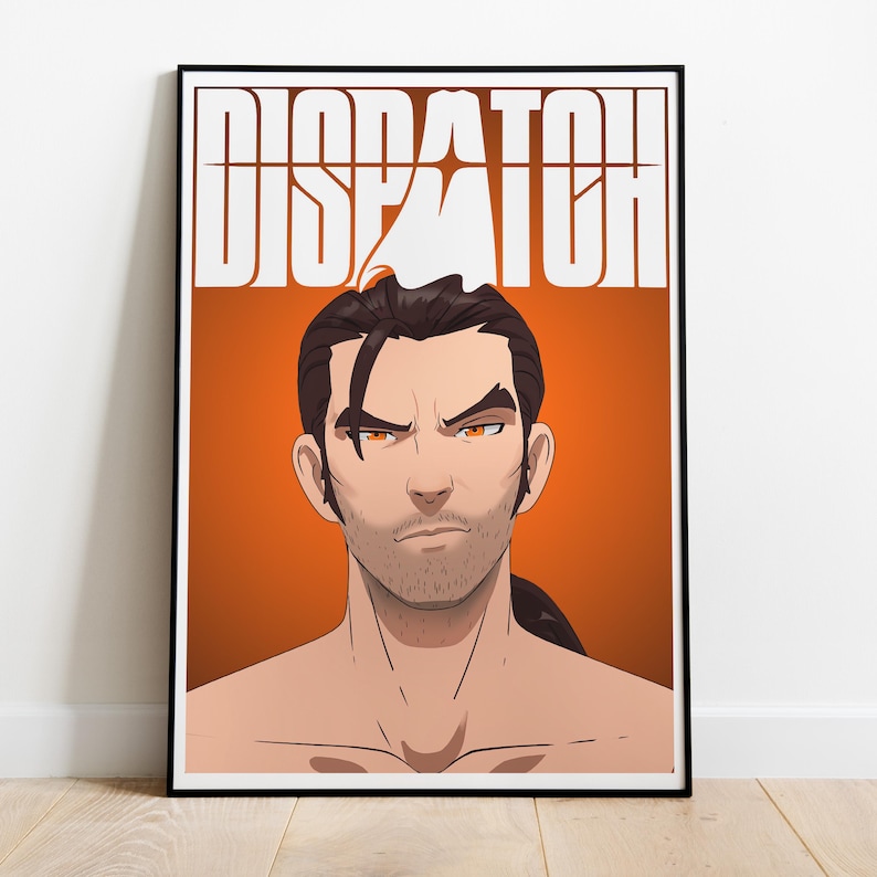 Dispatch Game Poster, Frameless Wall Art & Print, Home Decor, Superhero ...