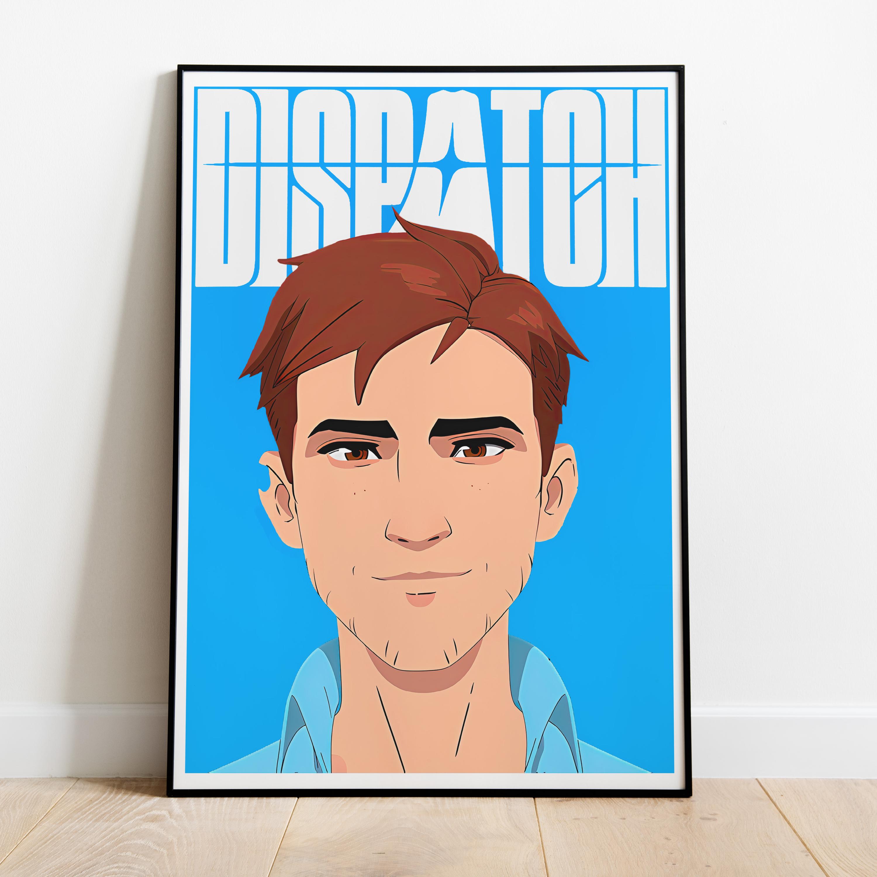 Dispatch Game Poster, Frameless Wall Art & Print, Home Decor, Superhero ...