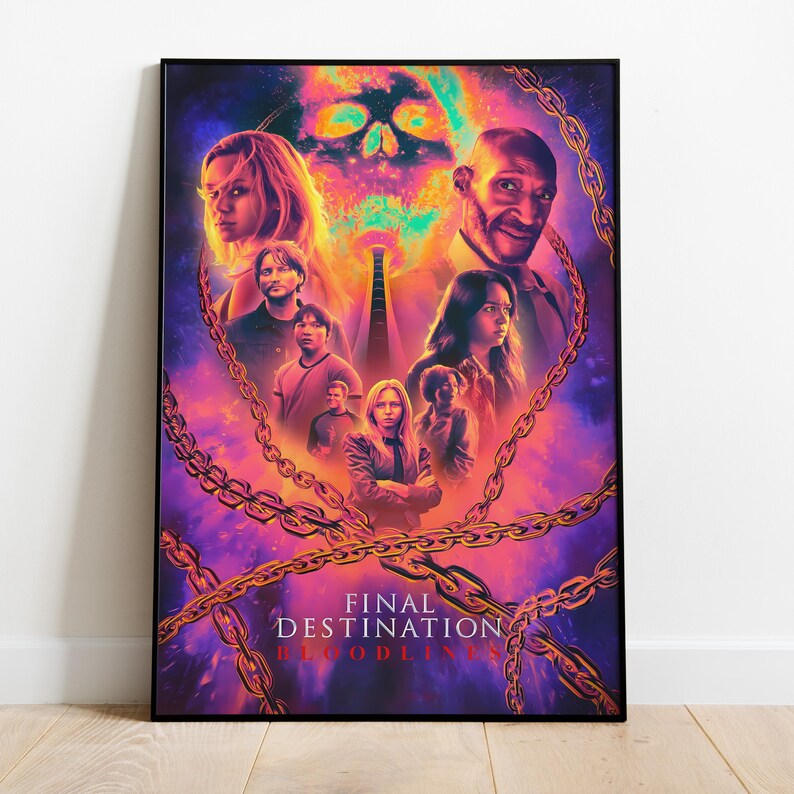 Final Destination Poster, Frameless Wall Art & Print, Final Destination ...