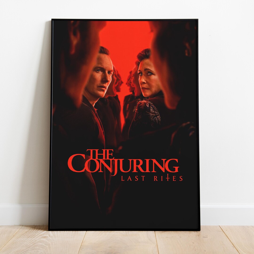 The Conjuring Movie Poster, Frameless Wall Art & Print, Thriller Movie ...