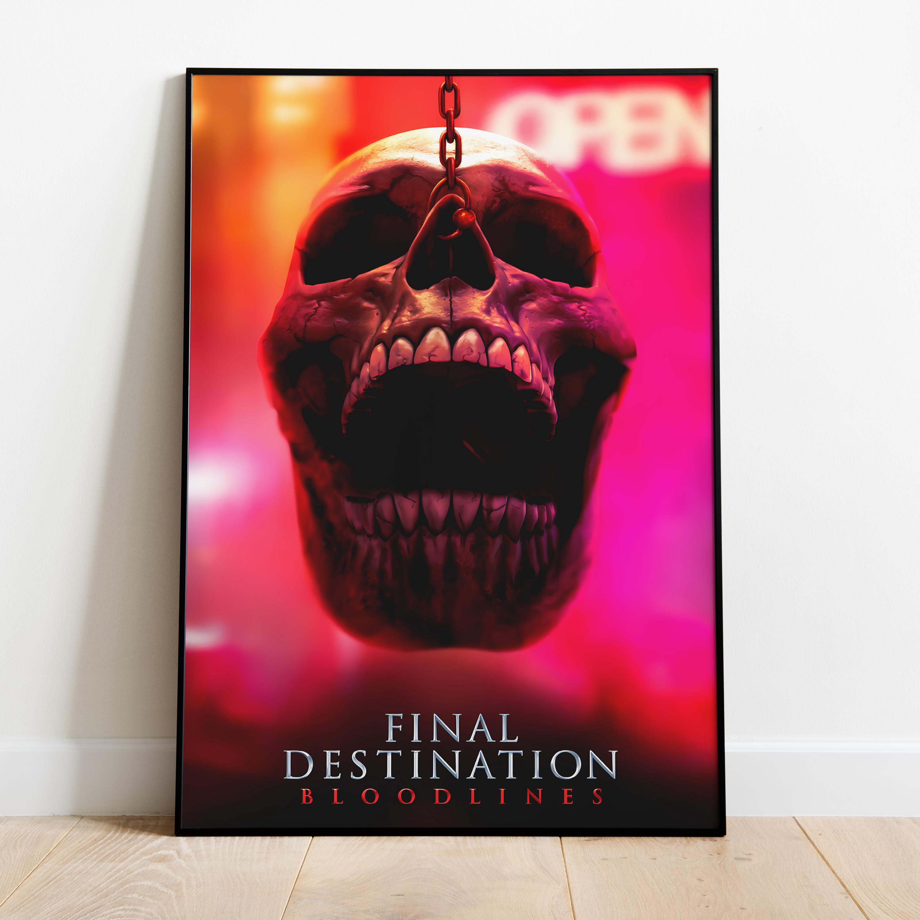Final Destination Poster, Frameless Wall Art & Print, Final Destination ...