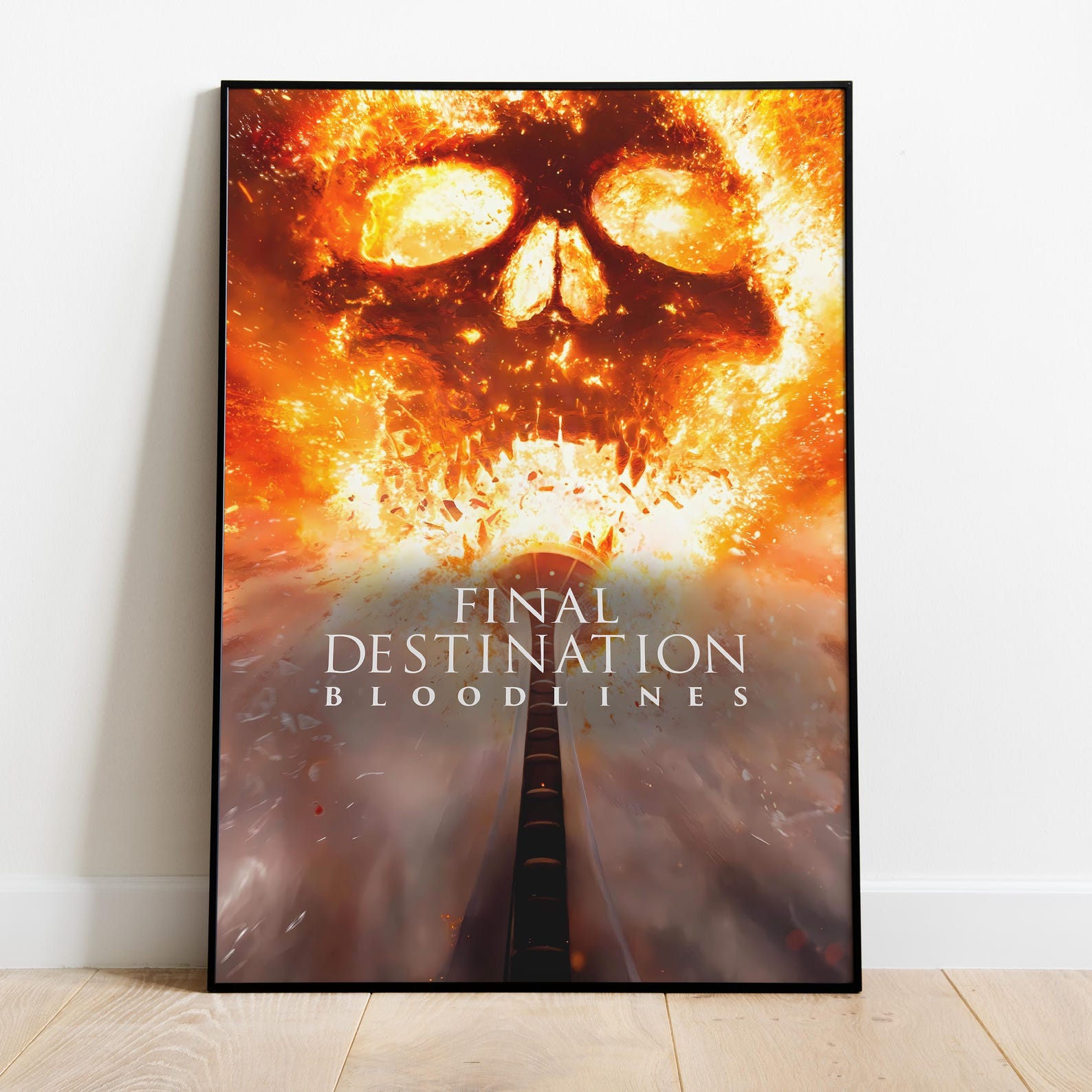 Final Destination Poster, Frameless Wall Art & Print, Final Destination ...