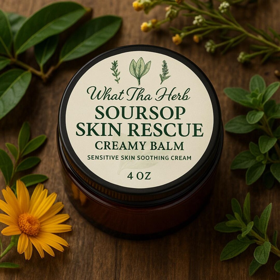 Soursop Skin Rescue Creamy Balm | Sensitive Skin Soothing Cream | What ...