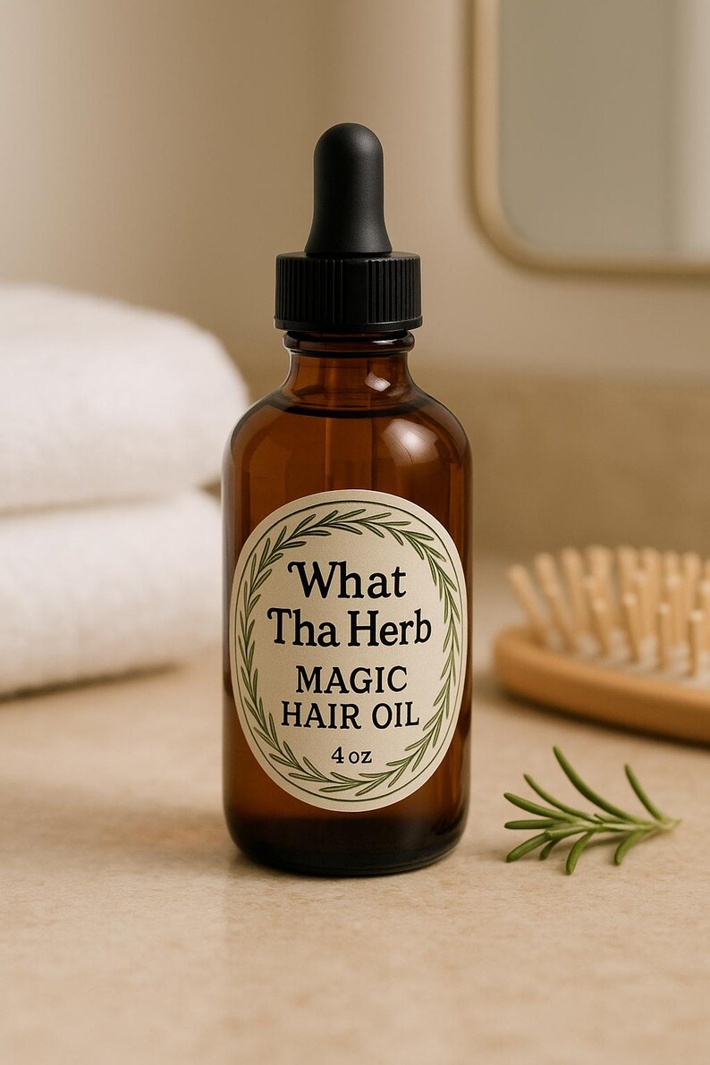 Magic Hair Oil | Nourishing Botanical Scalp & Hair Treatment | 4 Oz ...