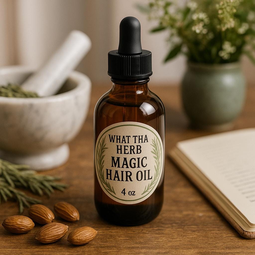 Magic Hair Oil | Nourishing Botanical Scalp & Hair Treatment | 4 Oz ...