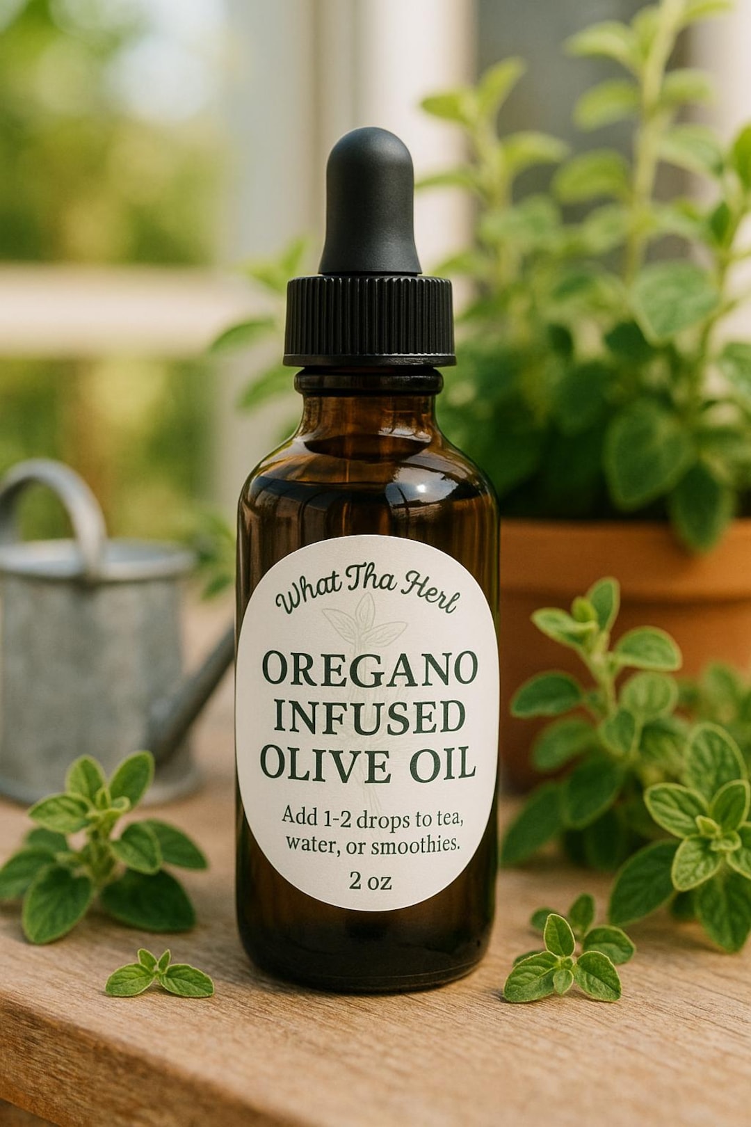 Oregano Infused Oil – 2 Oz Dropper Bottle | What Tha Herb - Etsy