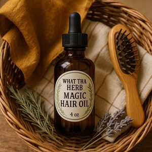Magic Hair Oil | Nourishing Botanical Scalp & Hair Treatment | 4 Oz ...