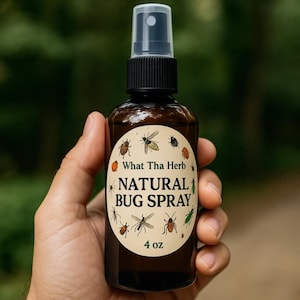 Natural Bug Spray | 4 Oz Herbal Insect Repellent | Deet-free Outdoor ...