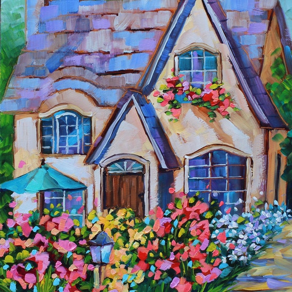 Cottage Art - Etsy