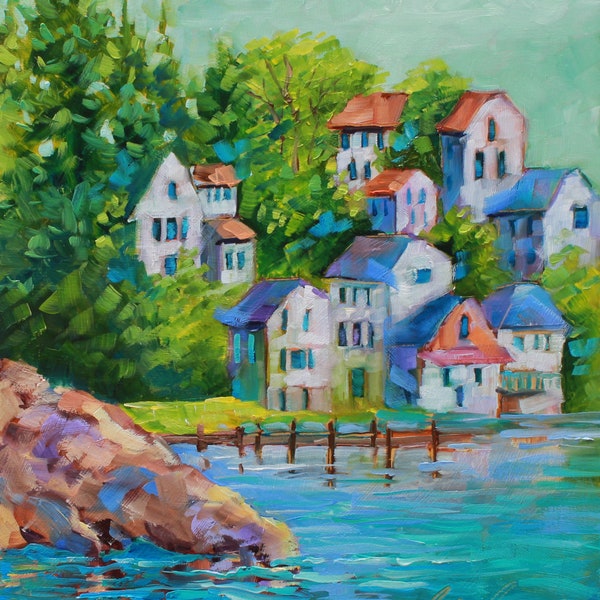 Coastal Maine Oil Paintings - Etsy