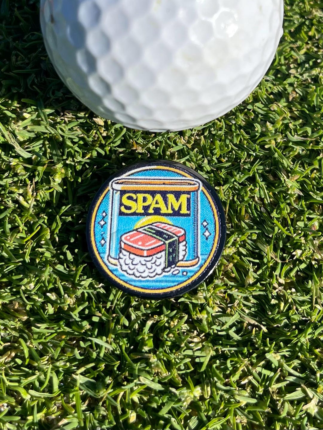 Spam Golf Ball Marker - Etsy