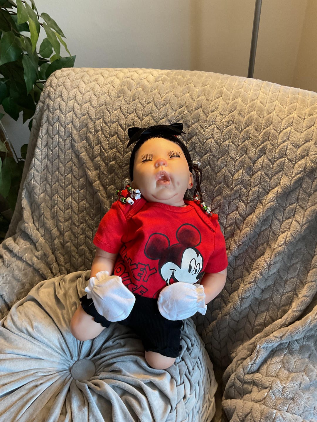 Purim Dressed as Mickey Mouse Fay Drew Ann - Etsy
