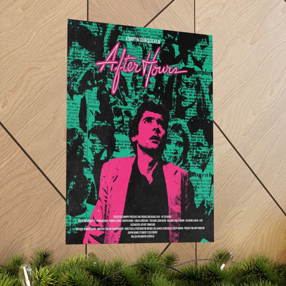 Vintage After Hours Movie Poster: Martin Scorsese Cult Classic Print - Etsy