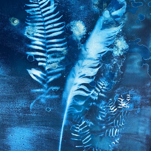 Cyanotype Print - Etsy