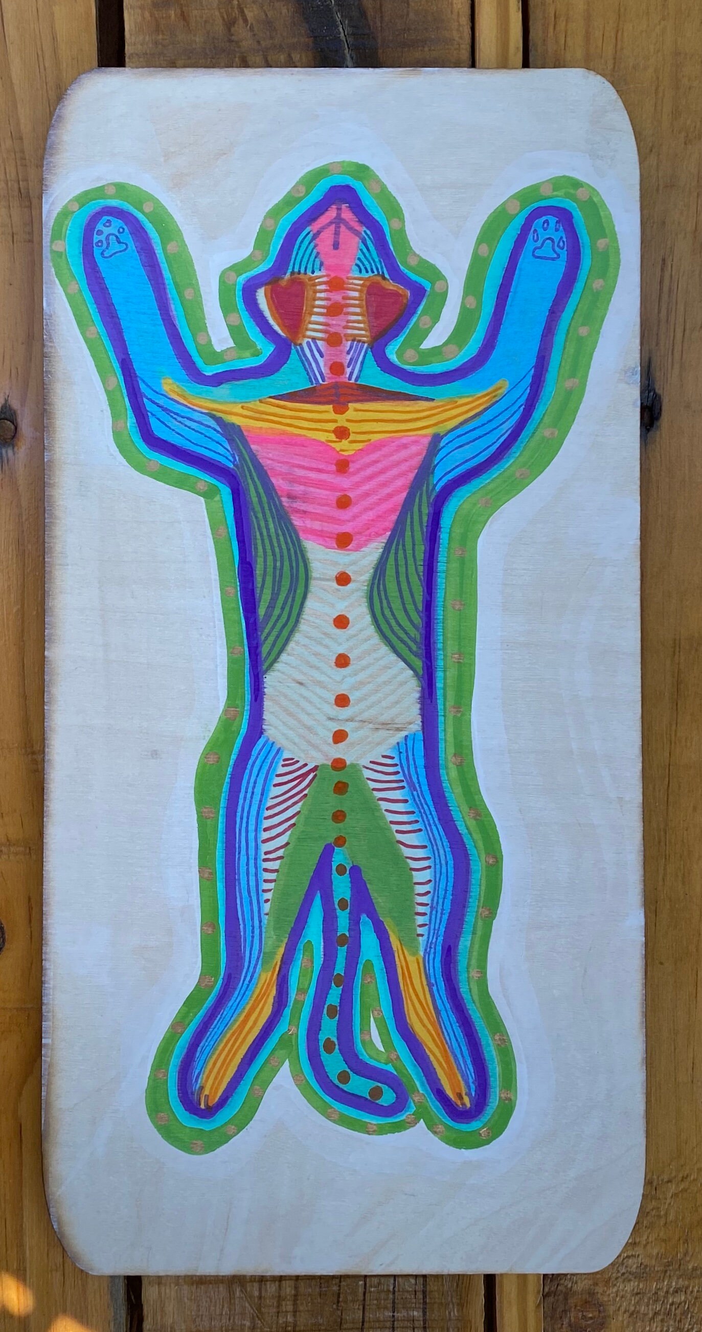 CAT Autopsy Cat ART Aboriginal Chakra Style Painting Artwork - Etsy