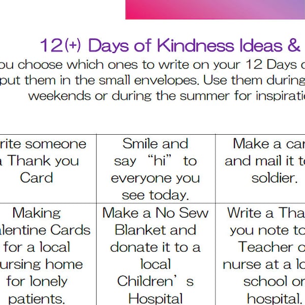 Pay It Forward - Etsy