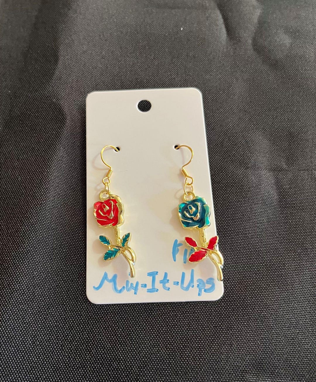Uniquely Quirky and Charming Rose Mix-it-ups Dangle Earrings; Great for ...