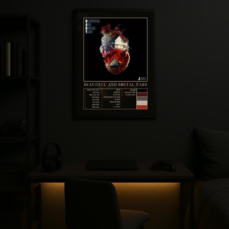 J Hus 'BABY' Classic Album Poster - Etsy
