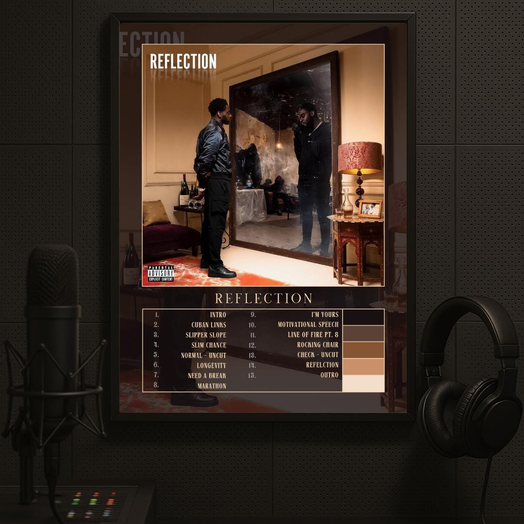 Skrapz 'reflection' Classic Album Poster - Etsy
