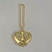 Metallic Gold Colour Khanda for Car - Car Hangings - Punjabi Sikh Car ...