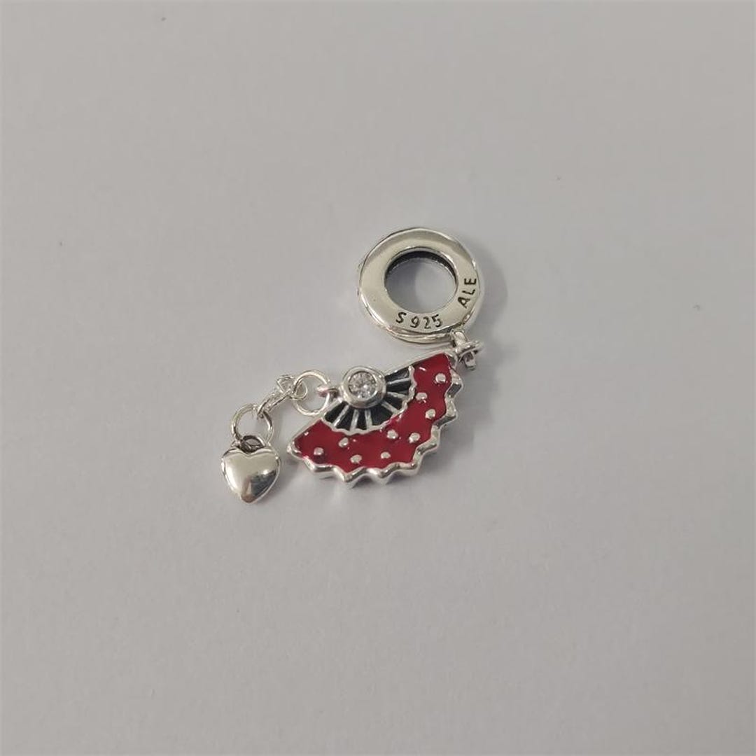 Pandora S925 Ale Spanish Fan Dangle Charm - Etsy