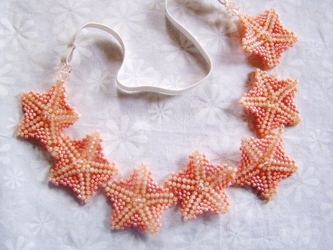 Starfish Headband, Beaded Starfish Headband, Beach Bride Headband ...
