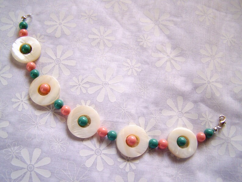 Shell Bracelet and Earring Set Swarovski Pearl - Etsy