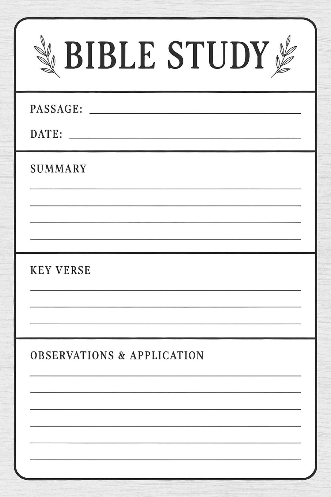 Faith-based Printables for Women | Bible Study Templates, Prayer ...