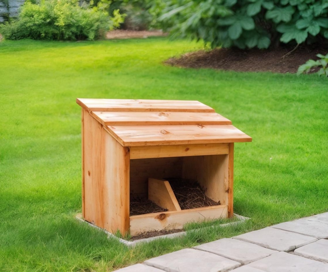 DIY Chicken Nesting Box Build Plan: Outdoor Hen Shelter (PDF Download ...