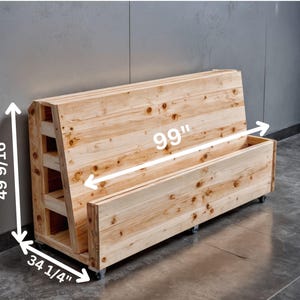 Rolling Lumber Storage Rack Plans: DIY Woodworking Shop Organizer (PDF ...