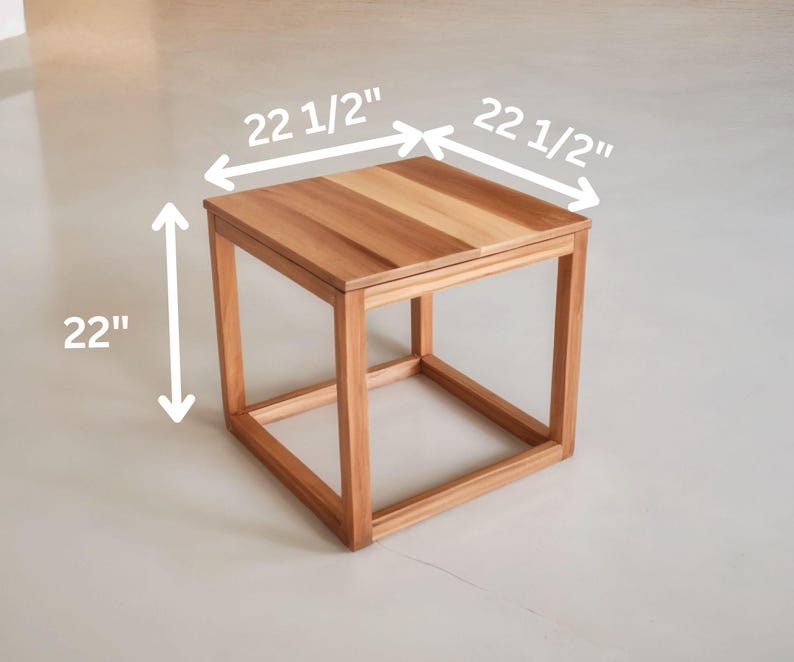 Modern Side Table Plan: Woodworking Plans (PDF Download) - Etsy